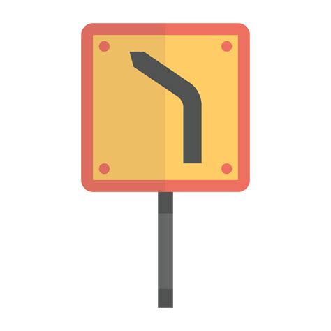 Road Signals And Guidepost Icon 26970577 Vector Art At Vecteezy