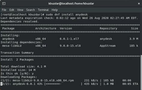 How To Install AnyDesk On Rocky Linux VITUX