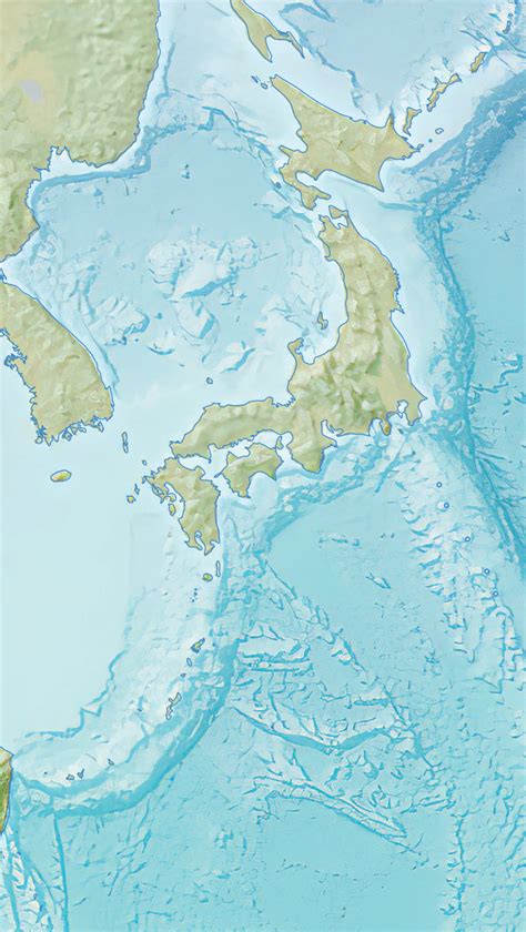 Контурная гипсометрическая карта мира