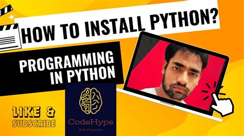 Programming In Python Class 0 Installing Python Installing Vs Code Writing Our First