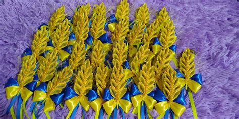 Брошка колосок — ціна 100 грн у каталозі Брошки Купити аксесуари за доступною ціною на Шафі