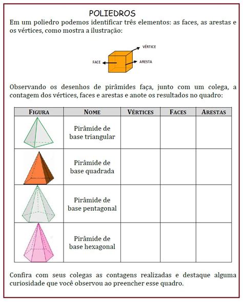 Poliedros Png Atividades De Matem Tica Divertidas The Best Porn