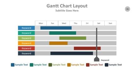 Gantt Chart Infographic Timelines And Gantt Charts For Powerpoint Gantt Chart
