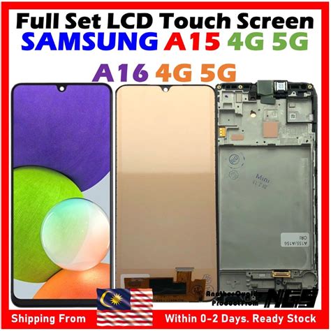 ORl NGS Brand Full Set LCD Touch Screen Compatible For SAMSUNG Galaxy A G A G A G