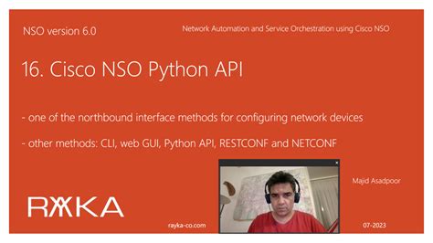 Network Automation And Orchestration Using Cisco NSO
