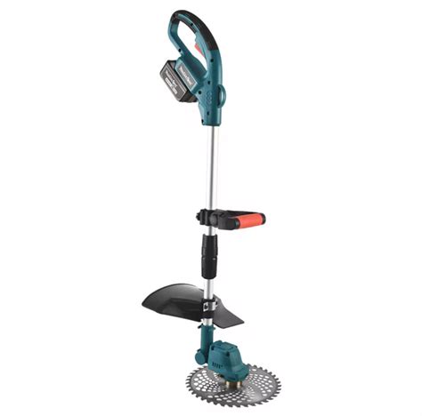 Акумуляторна електрокоса з ліскою та ножем 2 АКБ 1600w Садовий