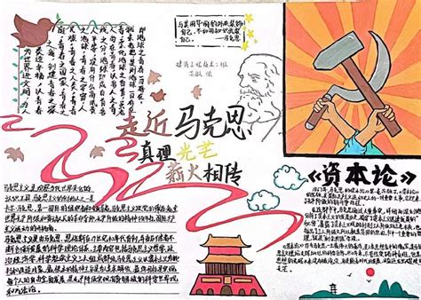 城乡建筑学院开展践行马克思主义绽放青春之花手抄报比赛 城乡建筑学院