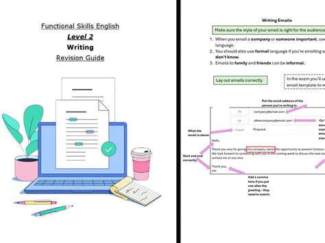 Functional Skills Writing Level Revision Booklet Teaching Resources