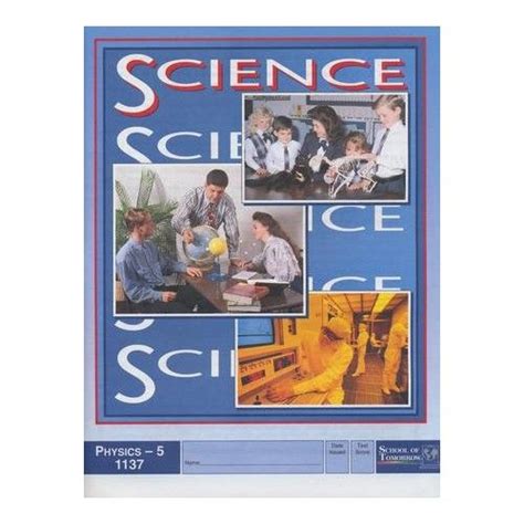 Physics PACE Grade Accelerated Christian Education