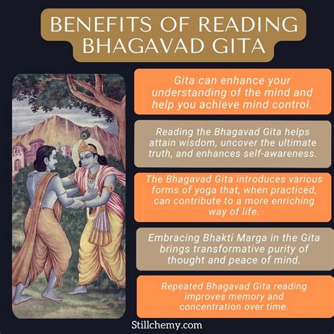 15 Remarkable Benefits Of Reading Bhagavad Gita Stillchemy
