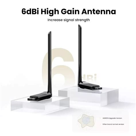 Jual Ugreen Dual Band Ghz Ghz Mbps Antenna Wifi Usb Network Wireles Di Seller Kingyo