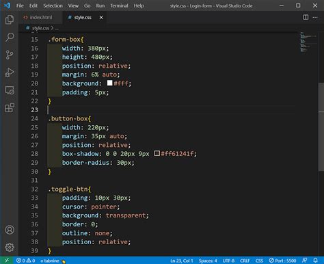 Beau Formulaire De Connexion Et Dinscription Avec Html Et Css