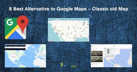 Best Alternative To Google Maps Classic Old Map GIS MAP INFO