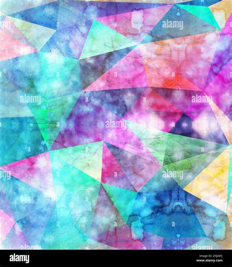 Abstract Polygonal Texture Space Background Stock Photo Alamy
