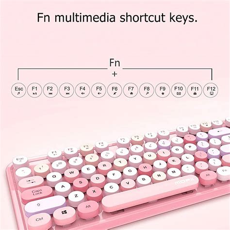 MOFii Sweet Wireless Keyboard And Mouse Set