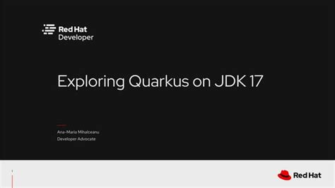 Exploring Quarkus On Jdk 17 Pdf