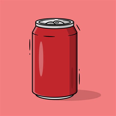 The Illustration Of Canned Drink Coke Vector Art At Vecteezy