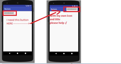 Java Settings Button With Icon In Action Bar Stack Overflow