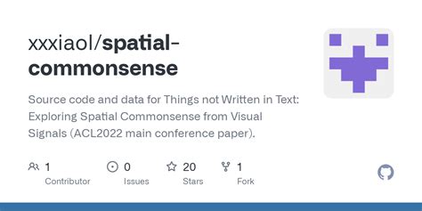 Github Xxxiaolspatial Commonsense Source Code And Data For Things Not Written In Text