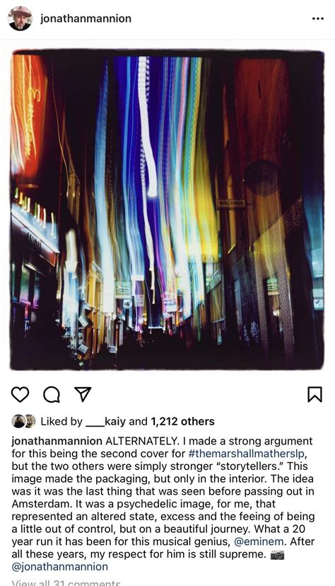 This Was An Alternate Cover For The Mmlp Thoughts Eminem