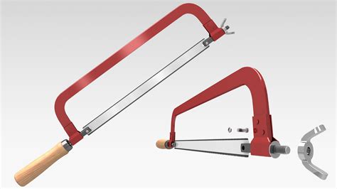 Hacksaw 3d Model 8 Max Fbx Obj Free3d