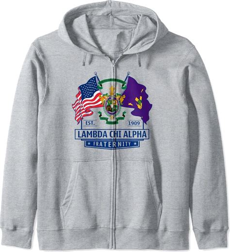 amazigreek lambda chi alpha fraternity est 1909 lambda zip hoodie shopstyle