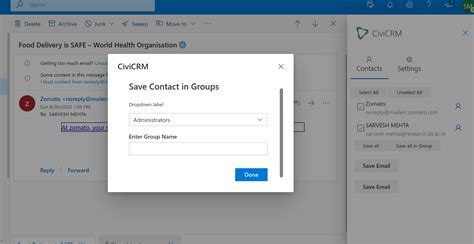 Gsoc Project Outlook365 Extension Civicrm