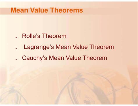 Solution Mean Value Theorems Studypool