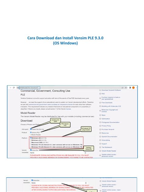 cara download dan install vensim ple 9 3 0 pdf