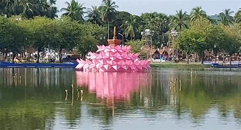 เริ่มแล้ว งานประเพณี ลอยกระทง เผาเทียน เล่นไฟ จังหวัดสุโขทัย ประจำปี 2565