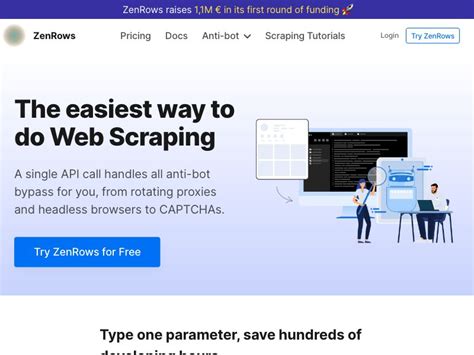 Zenrows — Web Scraping Api And Data Extraction Software Awesome Indie