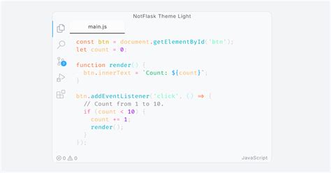 Notflasks Theme By Daniel Flask Vs Code Themes