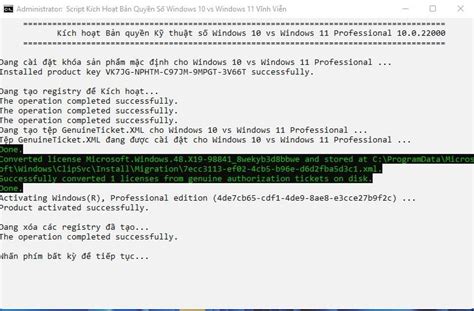 Kích hoạt bản quyền vĩnh viễn Windows 11 và Windows 10 miễn phí Hoàng Ngọc Quang Anh Chia Sẻ