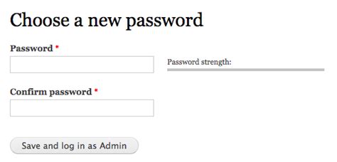 Simple Password Reset