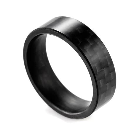 Custom Carbon Fiber Ring Alizn