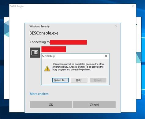 Windows 2016 Console Login Issue Sever Busy Platform BigFix Forum