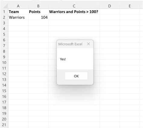 Vba Use If And To Test Multiple Conditions