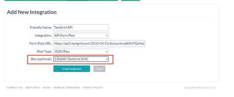 How To Integrate With Textgrid Digioh Help Docs