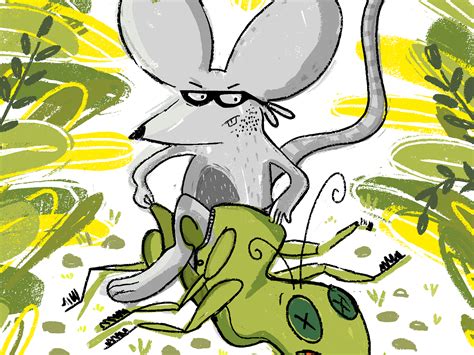 Grasshopper Mouse By Tuza Edit On Dribbble