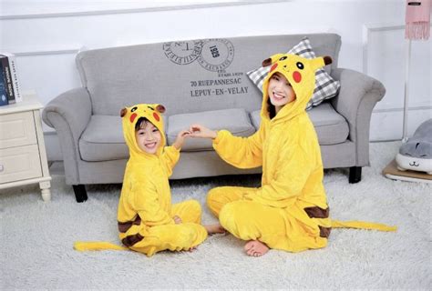 1 Bộ đồ Thú Pikachu Nhiều Size Lazada Vn