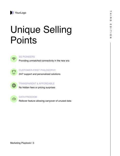 Mobile Network Operator Marketing Playbook Template Visme