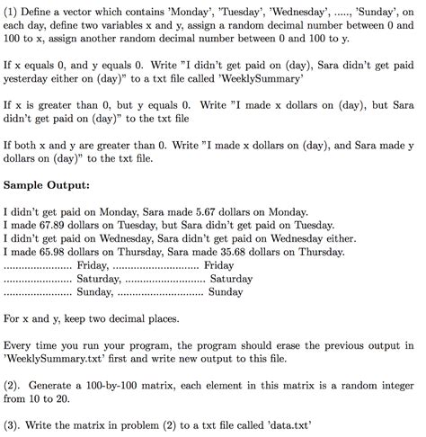 Solved Matlab Code Solution Please Show Code And Txt Tile