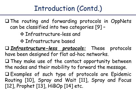 Ppt Chapter 5 Routing Protocols In Infrastructure Based