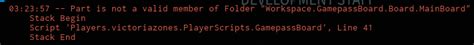 localscript not detecting a part in workspace scripting support