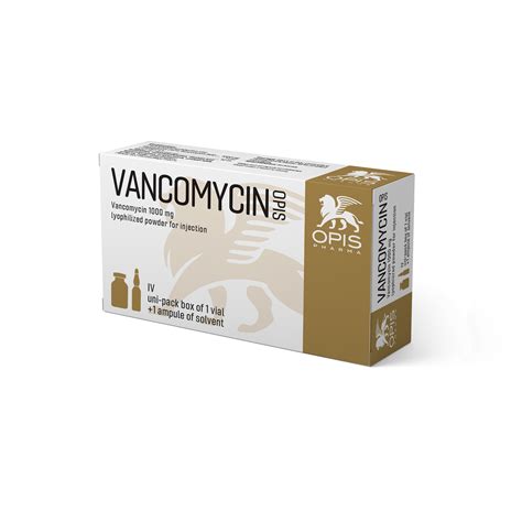Vancomycin Opis Opis Pharma