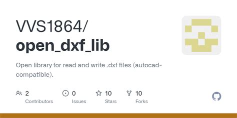 GitHub VVS Open Dxf Lib Open Library For Read And Write Dxf Files Autocad Compatible