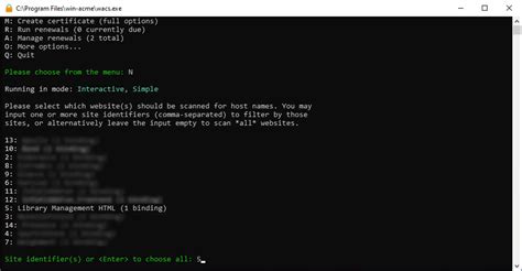 Setup HTTPS With SSL TLS Certificates In IIS Using WinAcme Blogs SathiyaramanM