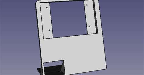 Simple Raspberry Pi Touchscreen Case By Dexcube Download Free STL Model Printables Com