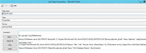 Restore Ssas With Powershell Sqltomato