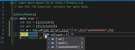 the dict debugger visualizer is useless · issue 3981 · dotnet fsharp